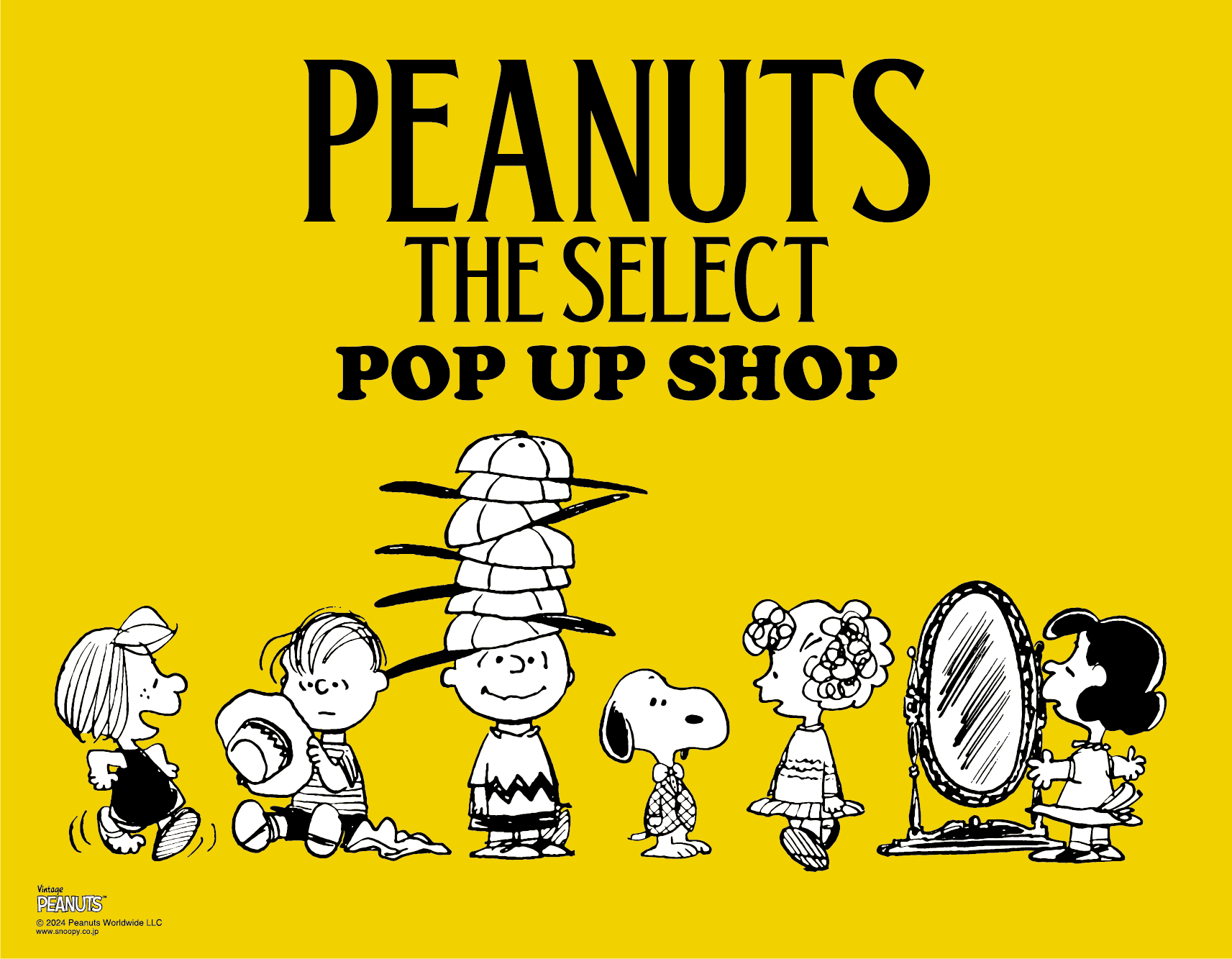 GRACE｜NEWS｜『PEANUTS THE SELECT / POP UP SHOP』が 銀座三越にて期間限定OPEN！
